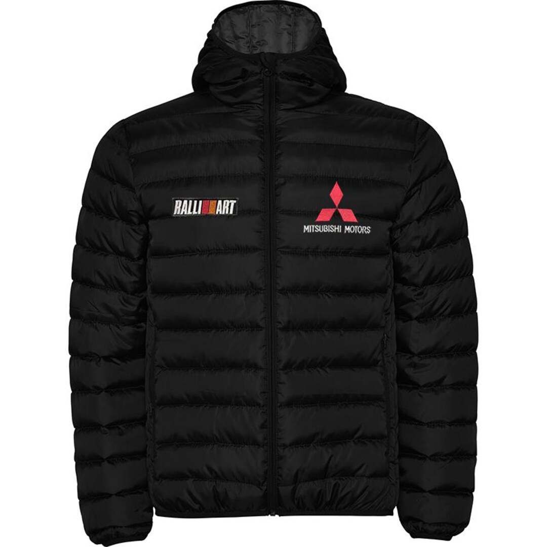 Mitsubishi Ralliart Quilted Jacket With Hood / JDM Race Christmas ...