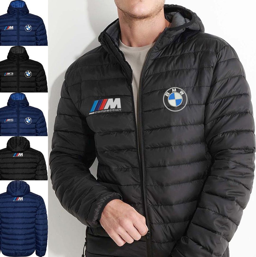Racing Quilted Hoodie Jacket / Christmas Birthday Gift Ideas for BMW ...