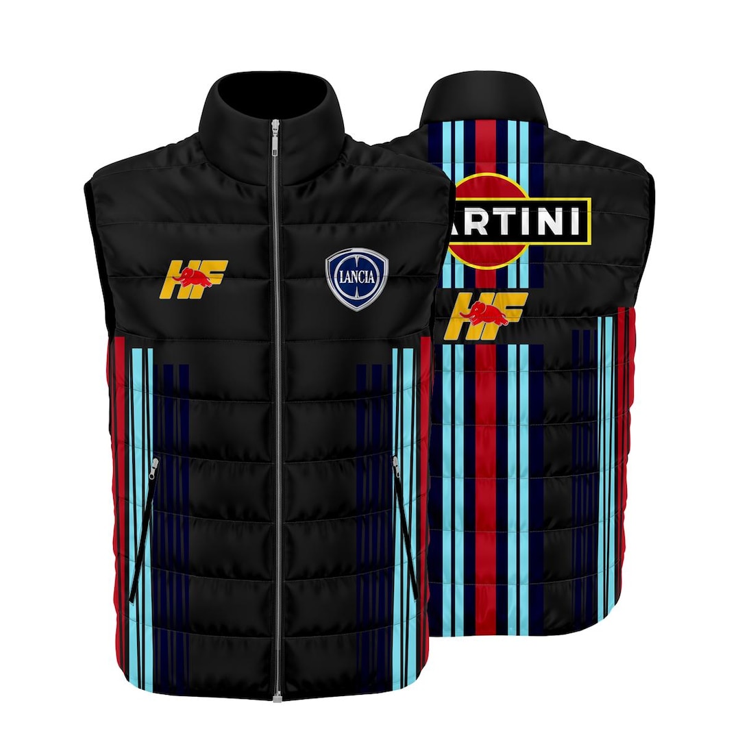 Lancia HF Jacket Sleeveless / Motorsport Tuning Racing Streetwear FDG17 ...