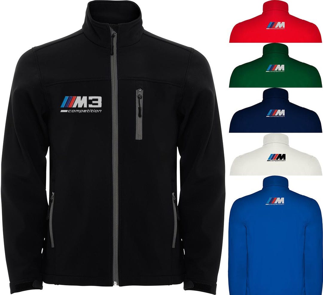 Race Racing Softshell Jacket / for BMW M3 Competition Tuning Auto Fans ...