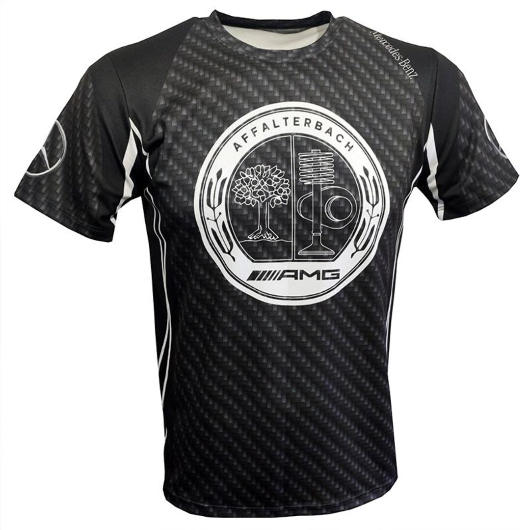 Mercedes-benz AMG Logo on T-shirt Outdoor Travel Sport Tuning Racing ...