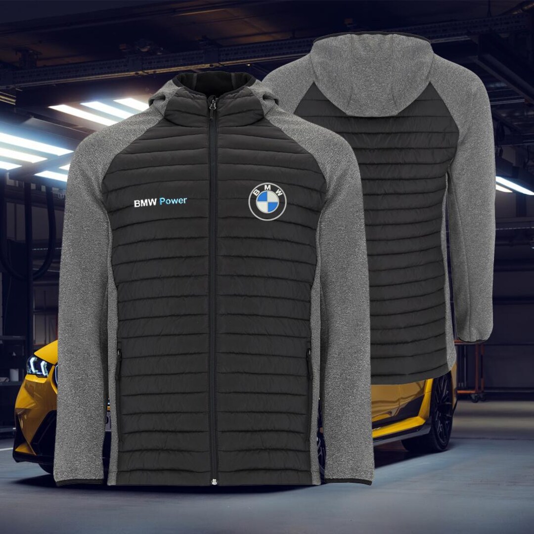Racing Hybrid Jacket / Gift Ideas for BMW Tuning Fans / Race Streetwear ...