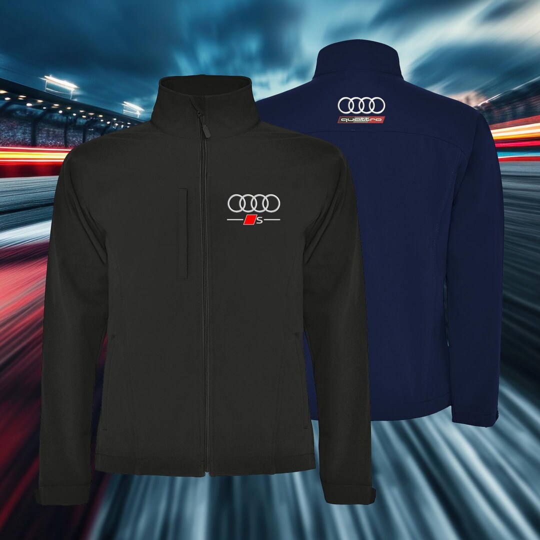 Motorsport Softshell Jacket / Tuning Gift Ideas for Audi Quattro S-line ...