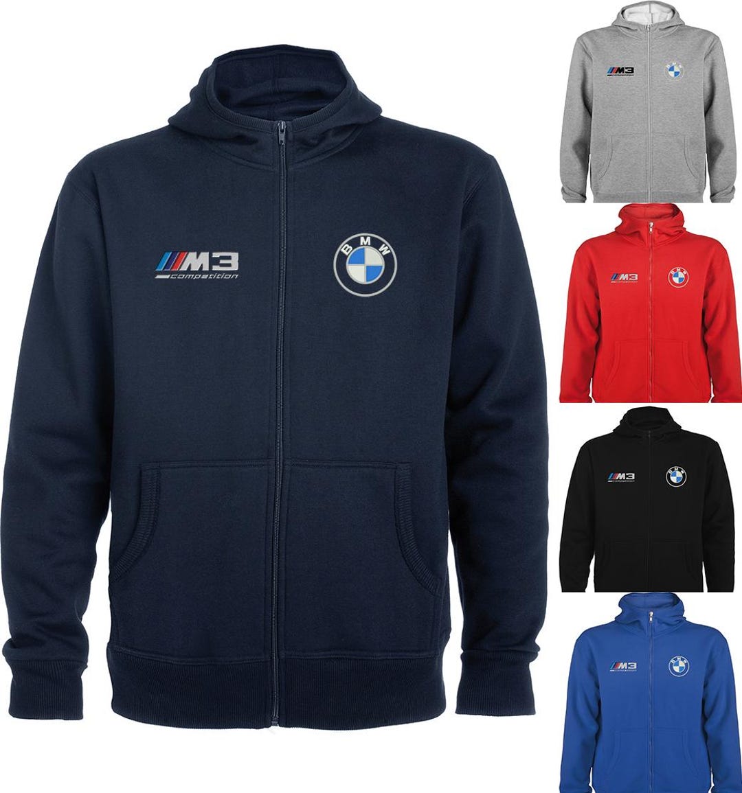 Motorsport Fleece Hoodie Jacket / for BMW M3 Competition Tuning Auto ...