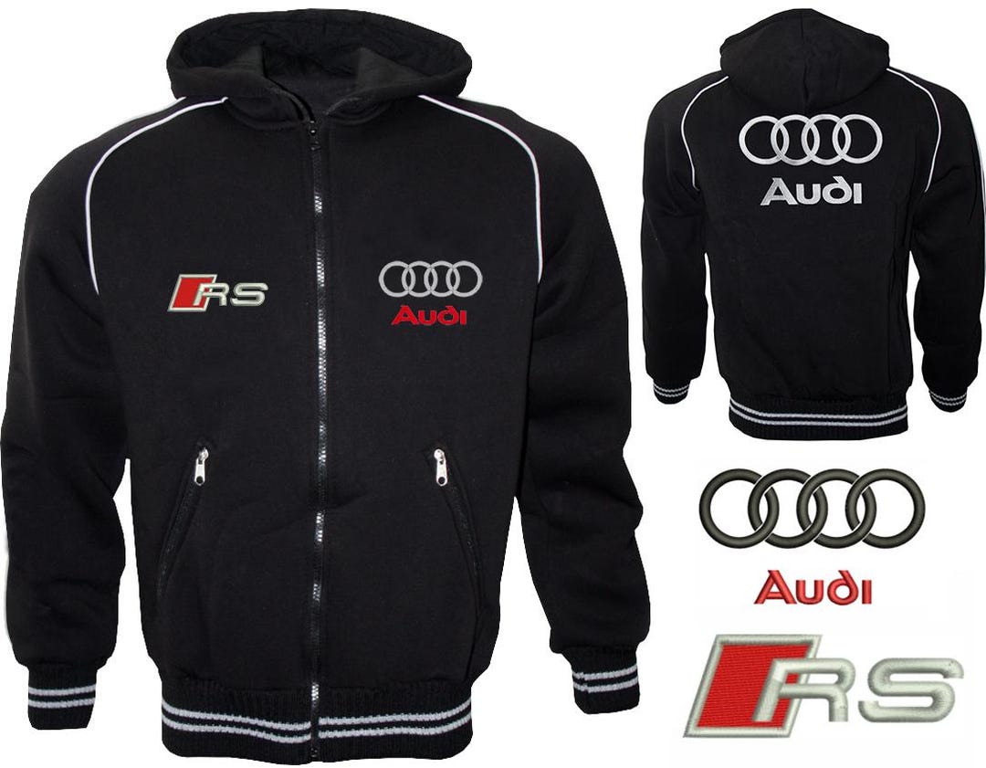 Motorsport Fleece Hoodie Jacket / Tuning Gift Ideas for Audi Sport RS ...