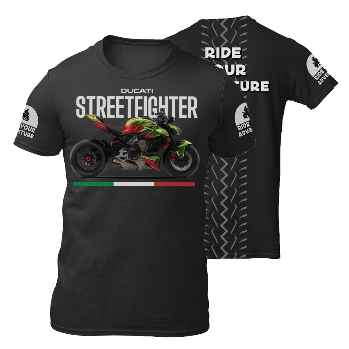 Motorcycle T-shirt / Moto Gift Ideas for Ducati Streetfighter Biker ...