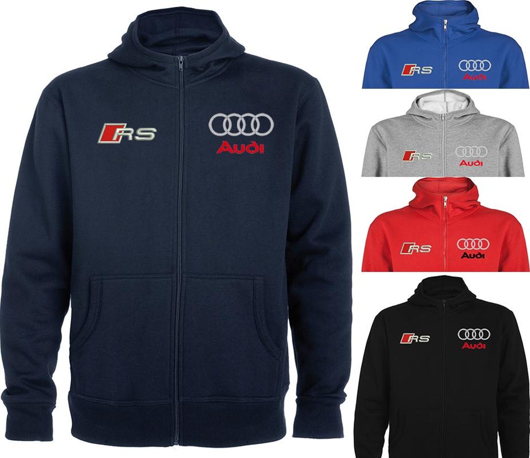 Motorsport Fleece Hoodie Jacket / Gift Ideas for Audi Sport RS Tuning ...