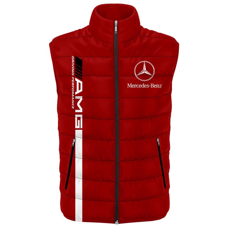 Motorsport Jacket Sleeveless / Gift Ideas for Mercedes Benz AMG Fans ...