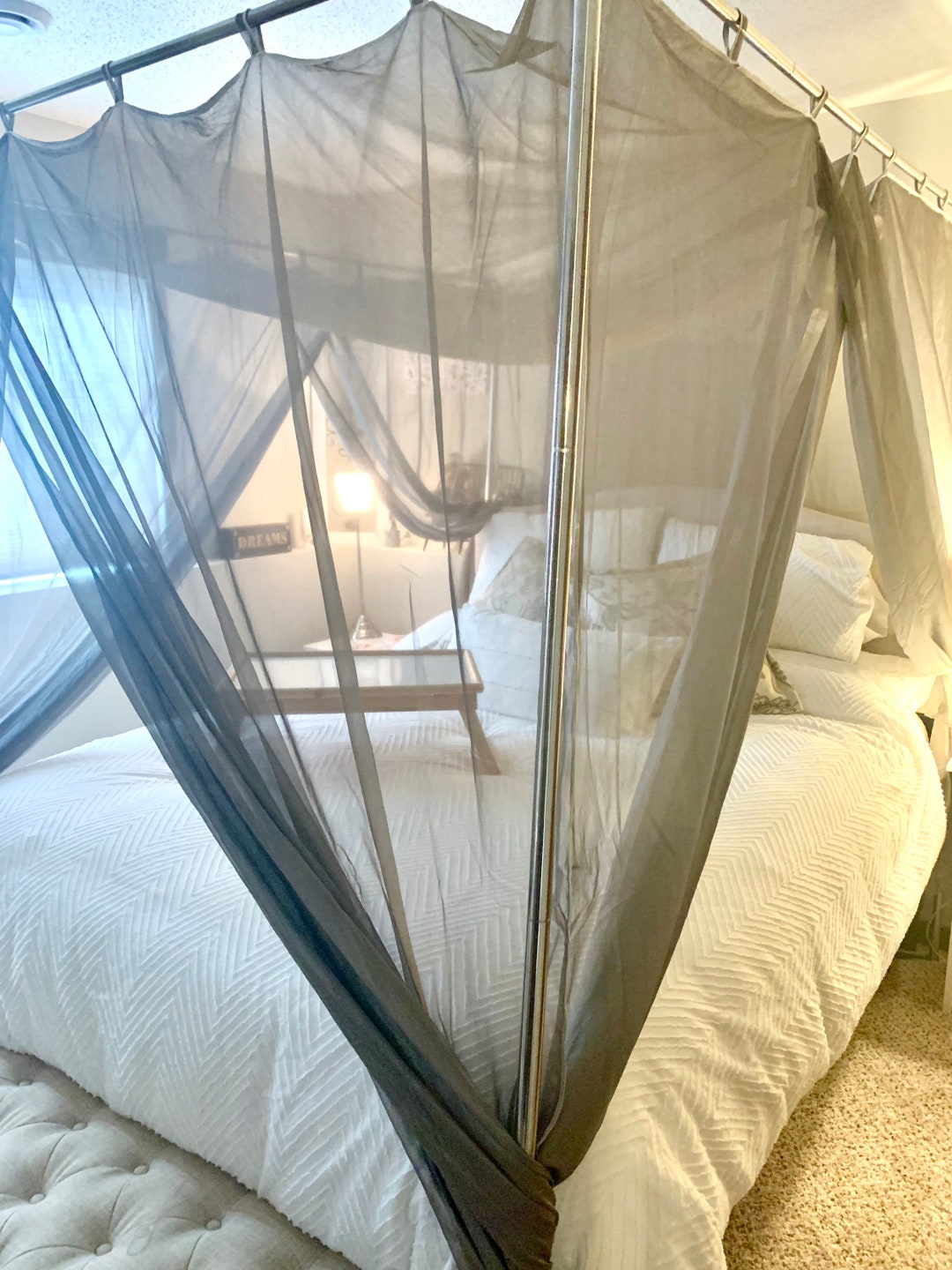 Shielding 4-door Box Canopy 100% Silver Mesh Box Canopy EMF/RF/EMR ...