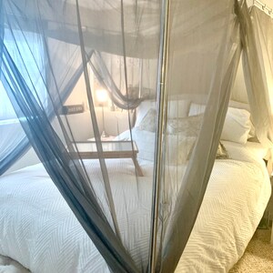 Shielding 4-door Box Canopy 100% Silver Mesh Box Canopy EMF/RF/EMR ...