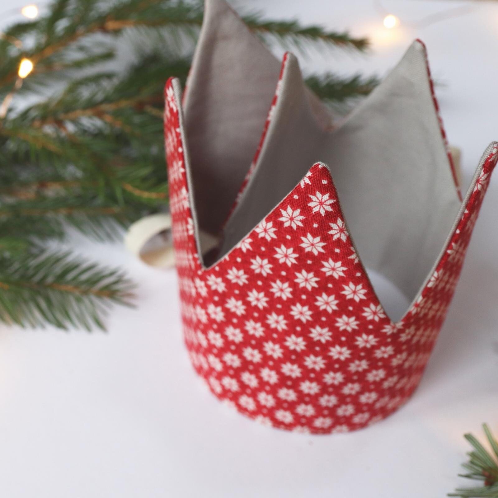 Christmas Crowns - Reusable Crowns for Kids and Adults - Etsy UK