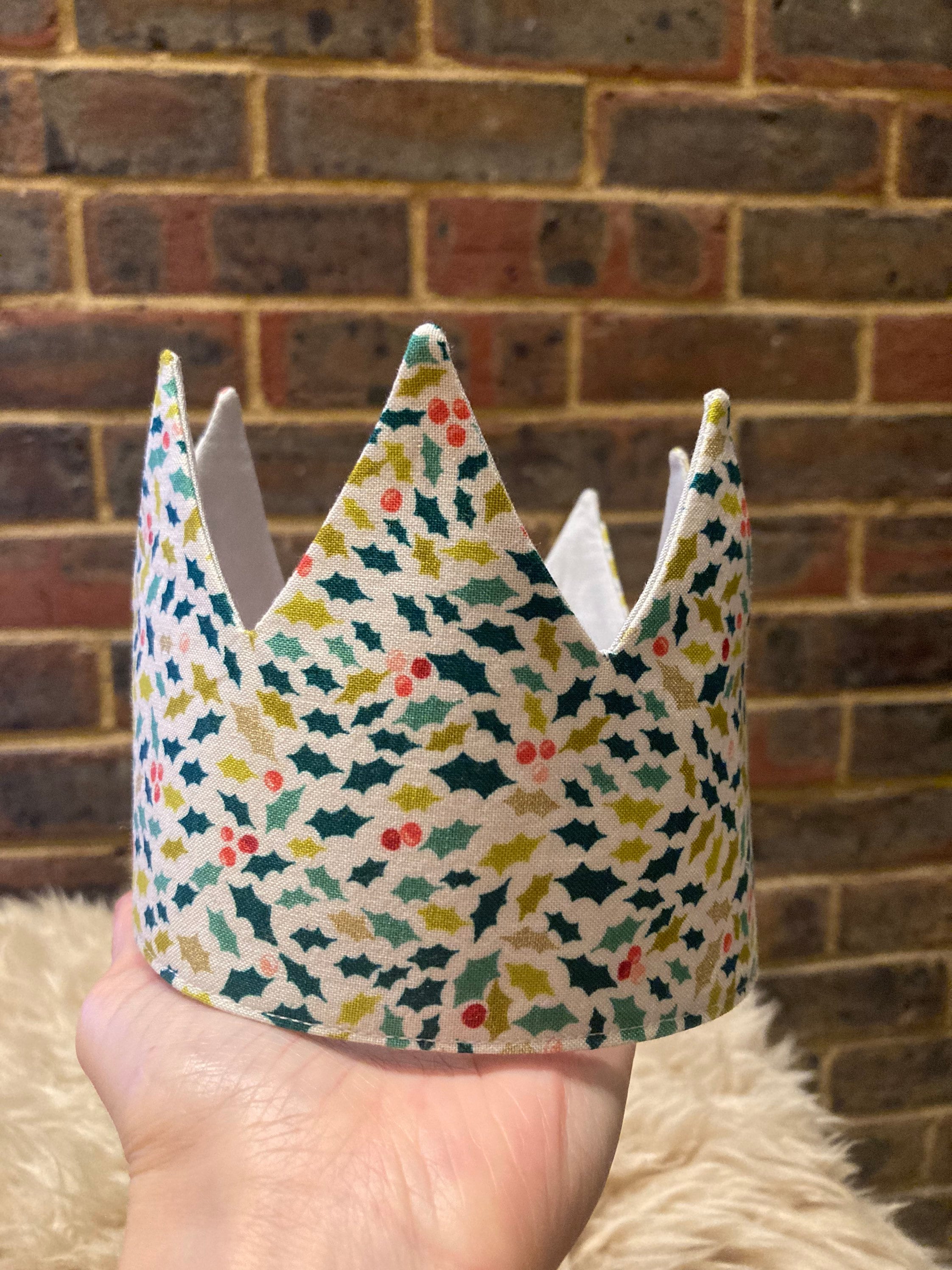 Christmas Crowns - Reusable Crowns for Kids and Adults - Etsy UK