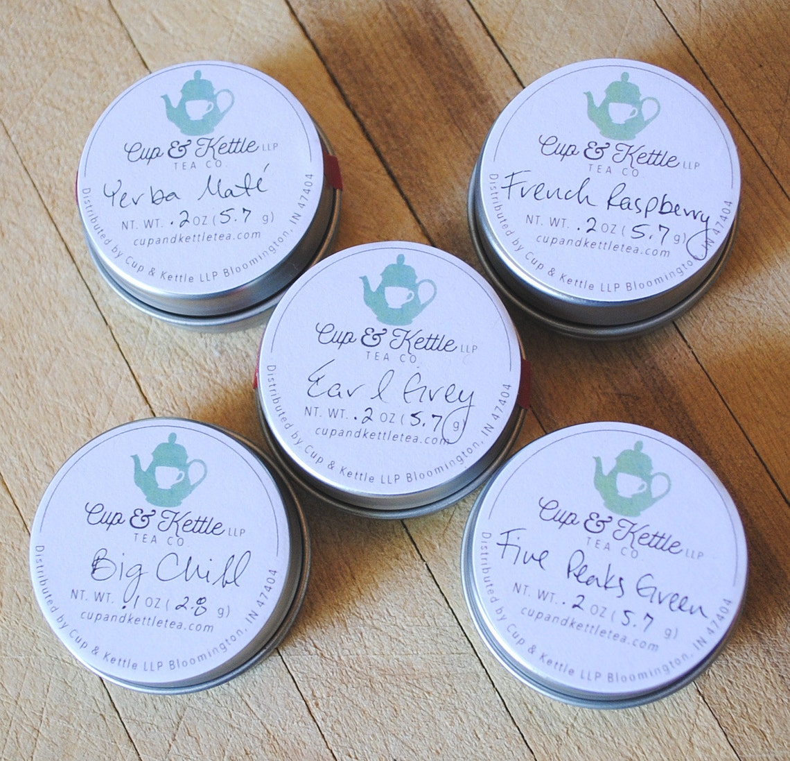 Tea / Sample / Tin / Tea Set / Tea Tin / Organic Tea / Tea Kit ...