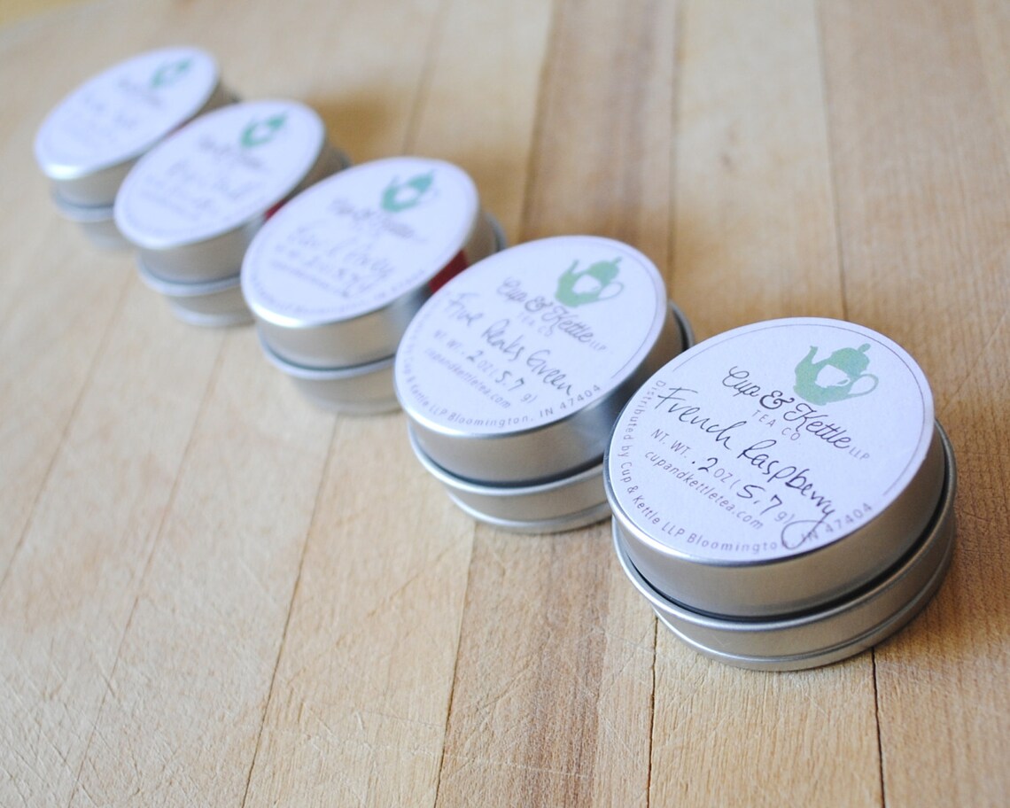 Tea / Sample / Tin / Tea Set / Tea Tin / Organic Tea / Tea Kit ...