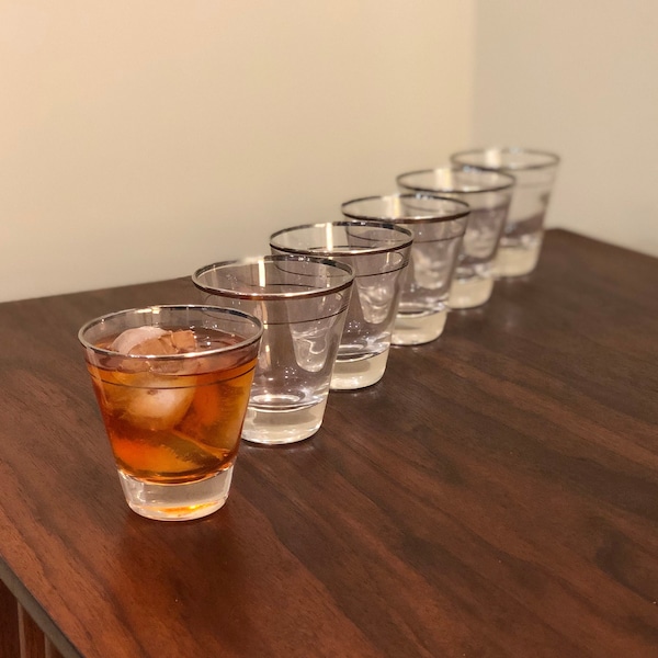 Silver Shot Glass - Etsy