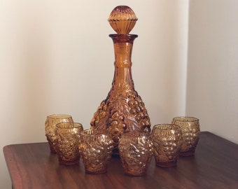 Amber Wine Glass - Etsy