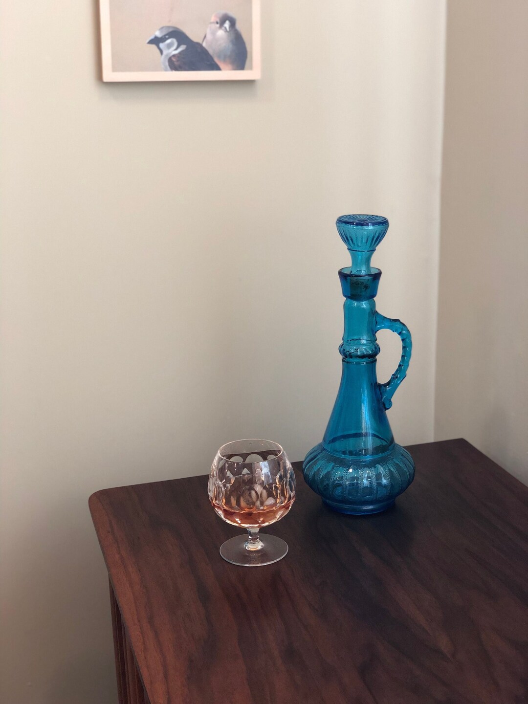 Vintage Blue Jack Daniels Genie Bottle - Etsy