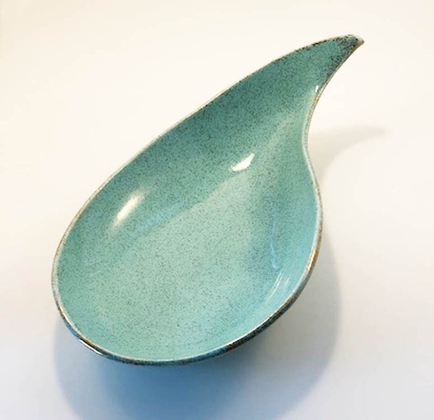 Vintage California Pottery Swan and Comma Dish - Etsy