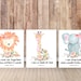 Safari Bible Verse Wall Art Set of 3 Safari Animals Baby - Etsy