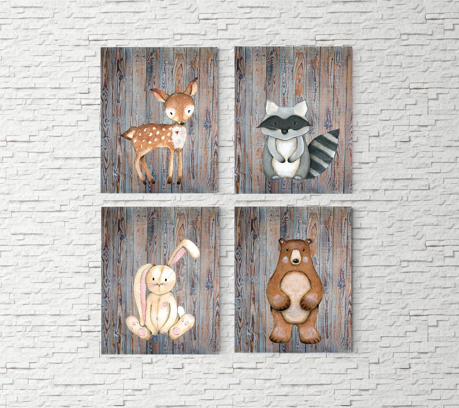 Woodland Nursery Boys Room Fox Woodland Theme Baby - Etsy