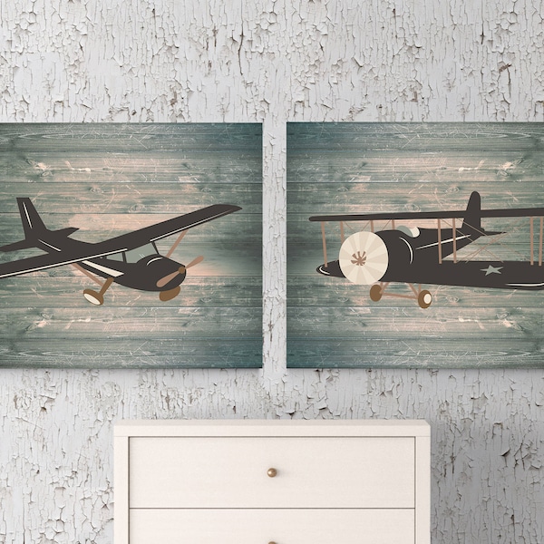 Vintage Airplane Decor - Etsy