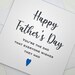 Fathers Day Card. Happy Father's Day Card. Daddy, Step Dad, Step Father ...