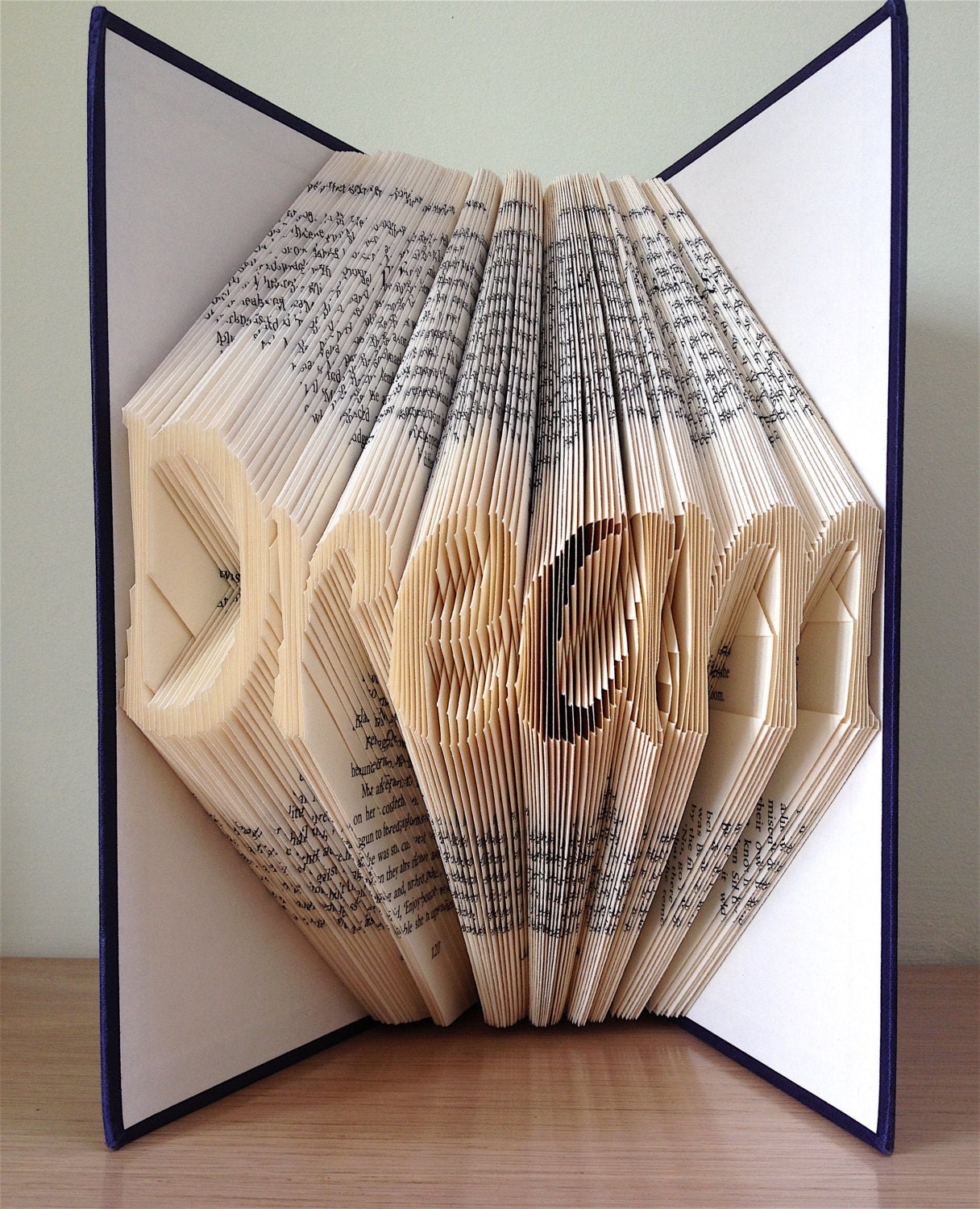 Folded Book Art Templates