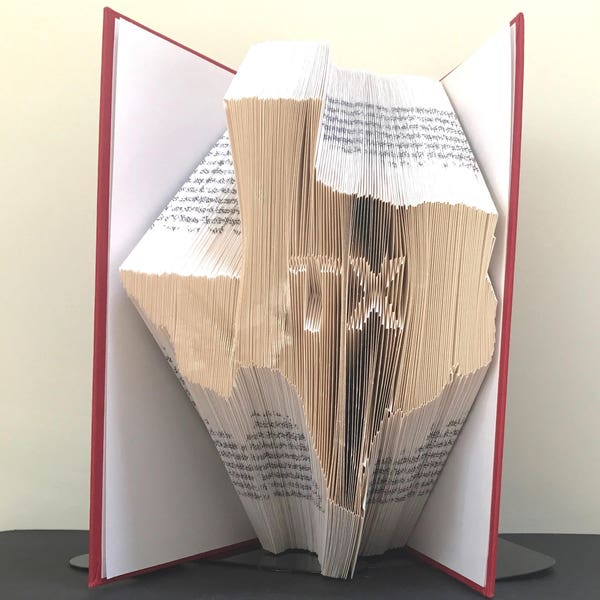 Folded Book Art - Etsy