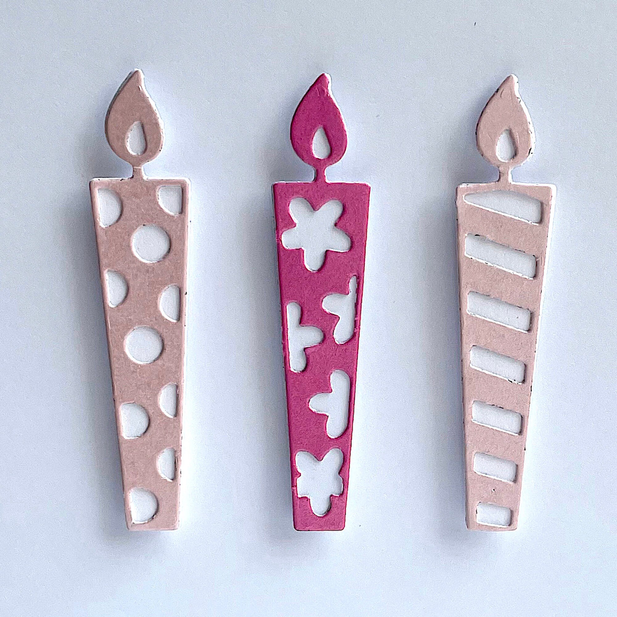Handmade Birthday Card With Candles. the More Candles You - Etsy