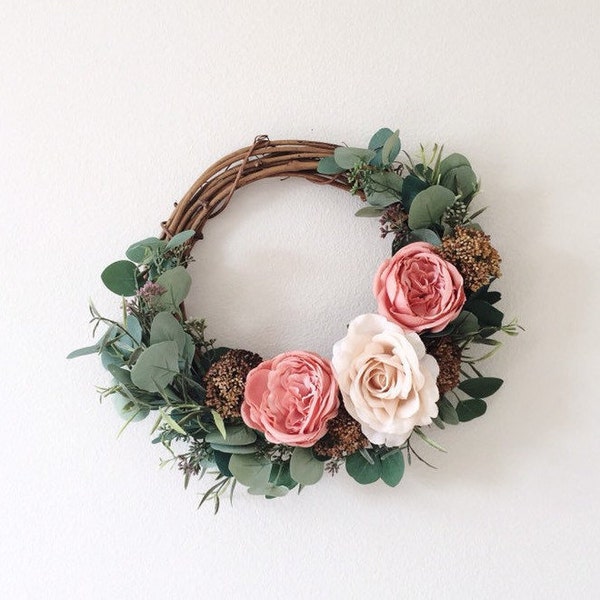 Modern Wreath - Etsy