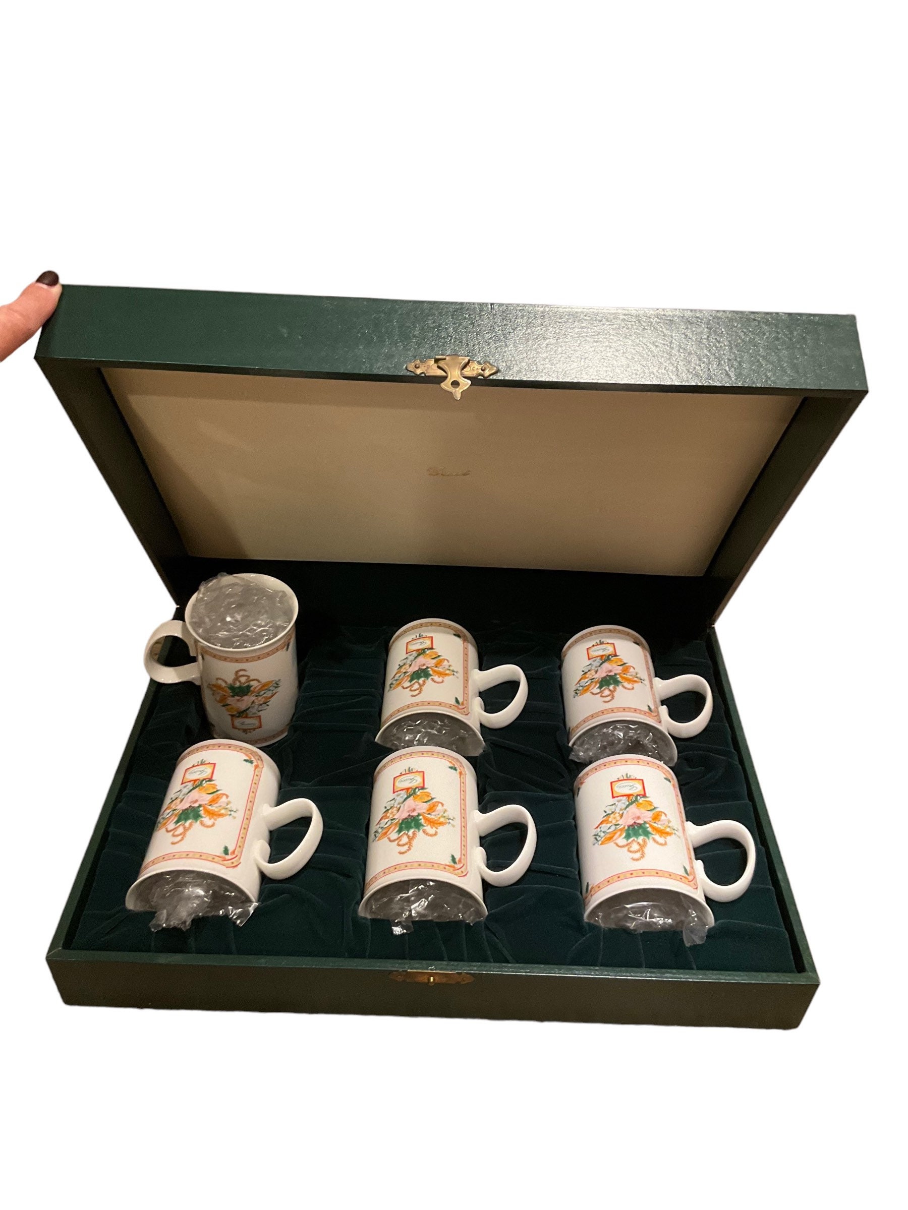 Vintage Gucci Holiday Cup Set - Etsy
