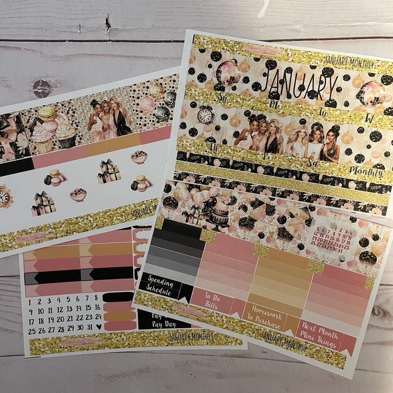 Ppp Planner Stickers - Etsy