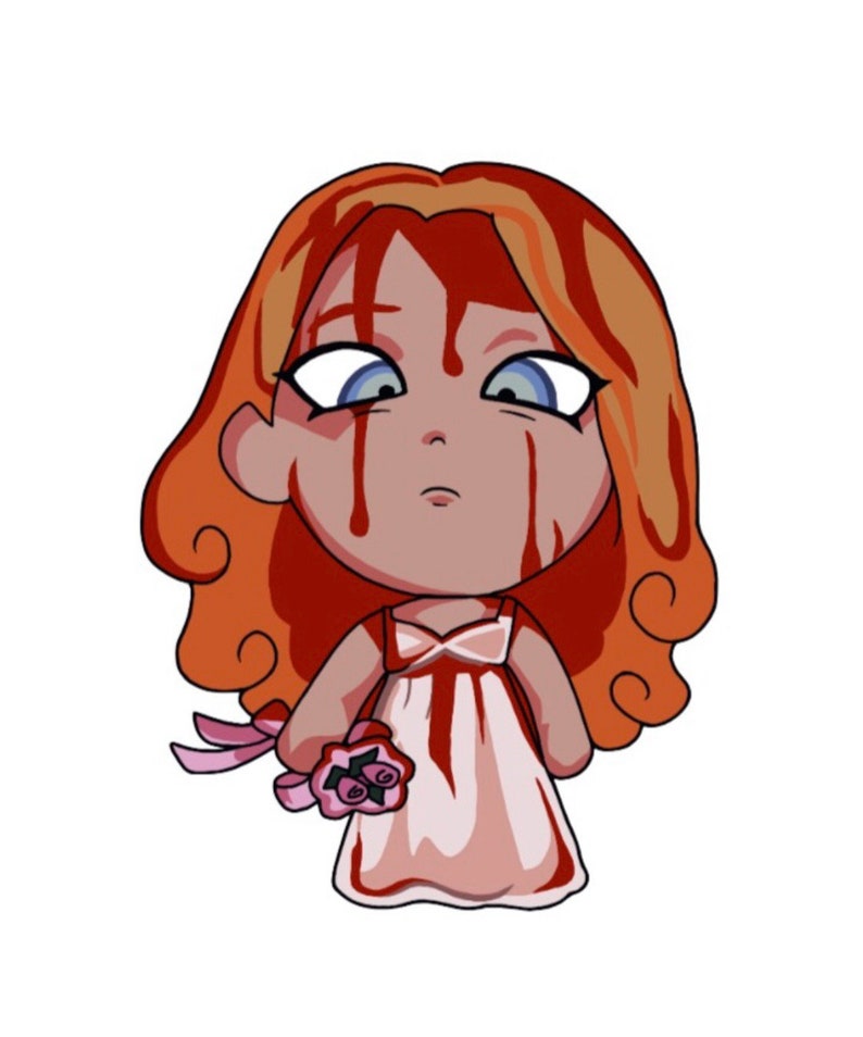 Chibi Horror Character Prints - Etsy