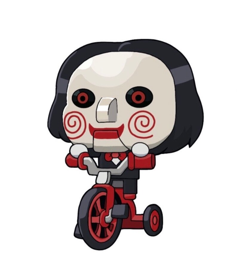 Chibi Horror Character Prints - Etsy