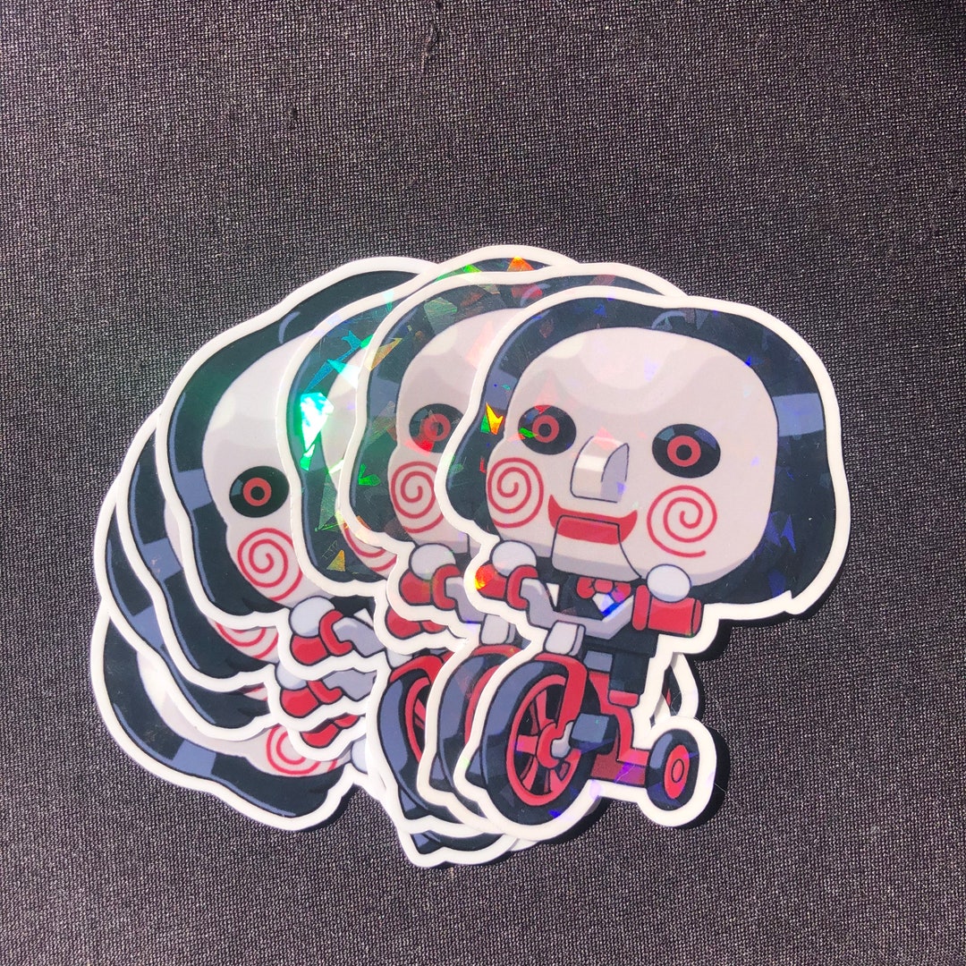 Chibi Horror Stickers- Saw - Etsy