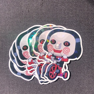 Chibi Horror Stickers- Saw - Etsy
