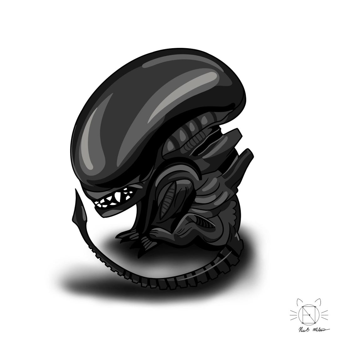 Chibi Horror Character Prints - Etsy