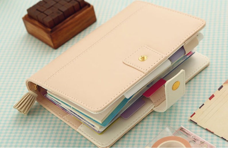 A5 Personal Size Planner Binder Faux Leather Notebook Etsy A5 Personal Size Planner Binder Faux Leather Notebook Etsy