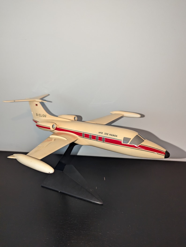 Vintage Verkuyl HFB 320 Hansa Jet Metal Display Model 1/50 - Etsy