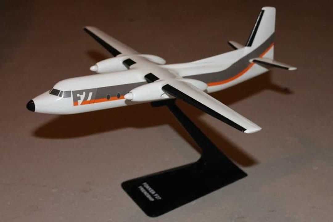 Buy Fokker F-27 by Verkuyl From the 1970's 1/72 Scale Display Desk ...