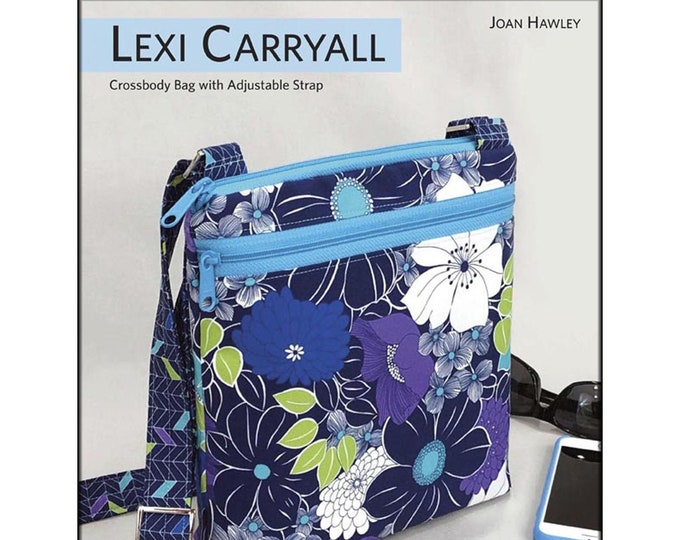 Lexi Carryall Crossbody Bag Pattern by Lazy Girl Designs LGD147 - Etsy