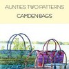 Camden Bags Pattern by Aunties Two Patterns - AT285 - Etsy