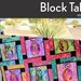 Block Talk Quilt Pattern by Swirly Girl Designs SGD056 - 3 Quilt Sizes ...