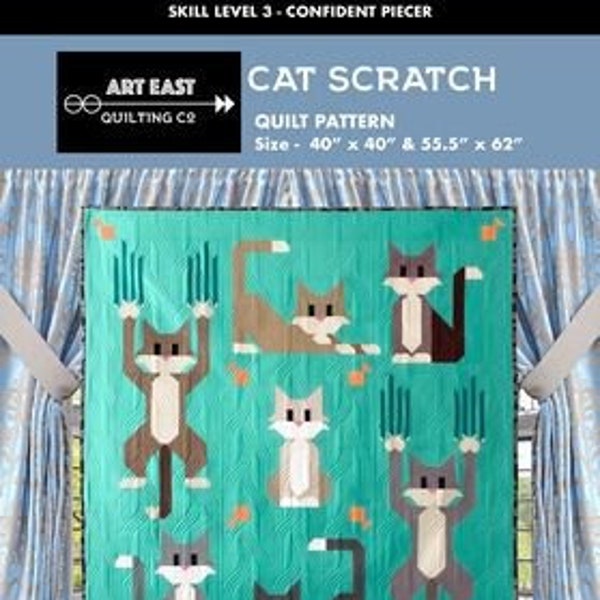 Cat Scratch Pattern - Etsy