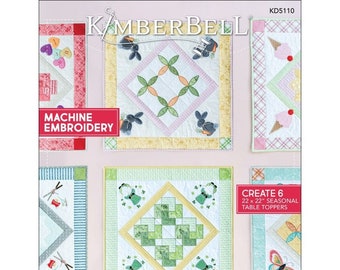 KIMBERBELL Cuties Vol 2 Kimberbell Machine Embroidery. Jan-june KD5110 ...