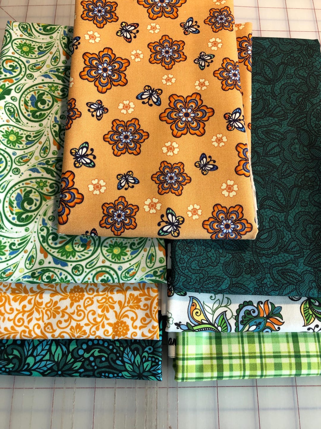 Grace and Gratitude Half Yard Bundle by Pat Sloan for Benartex Fabrics ...
