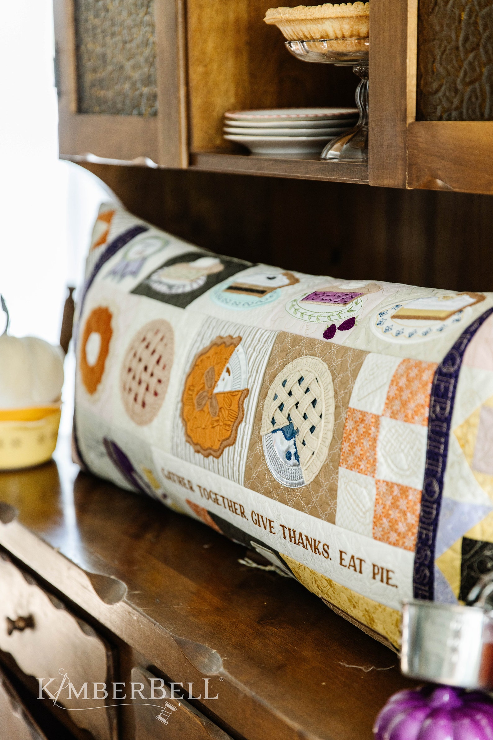 Sweet as Pie Bench Pillow Fabric Kit ONLY by Kimberbell Designs - Etsy