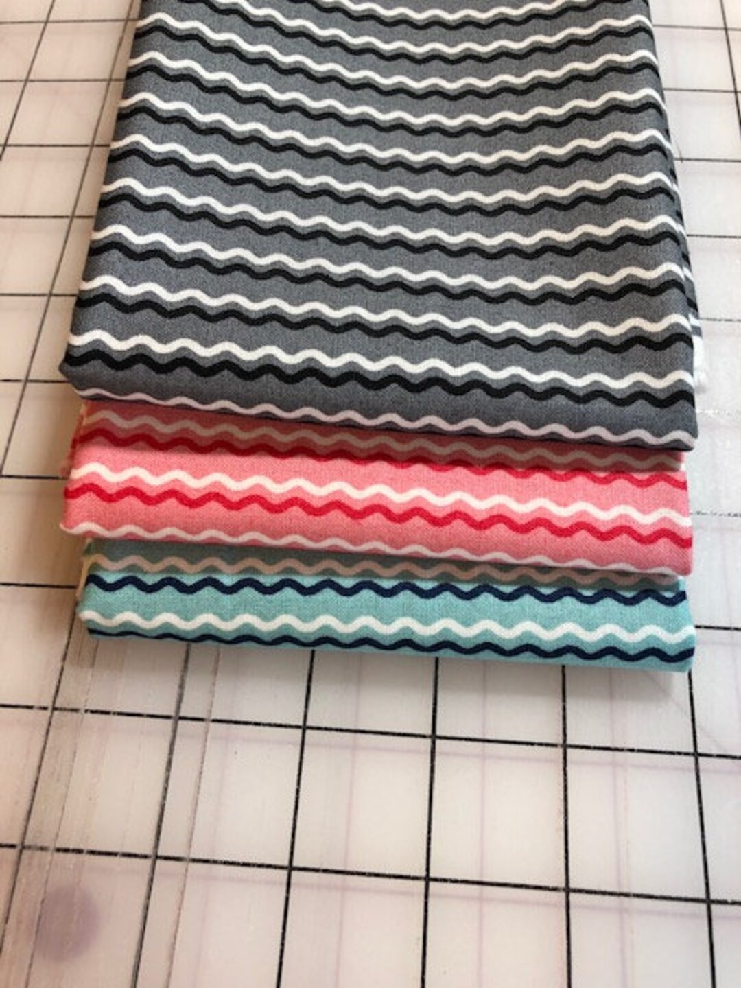 Wavy Stripes Kimberbell Basics Fabric - Half Yard Bundle - 3 Fabrics - Etsy