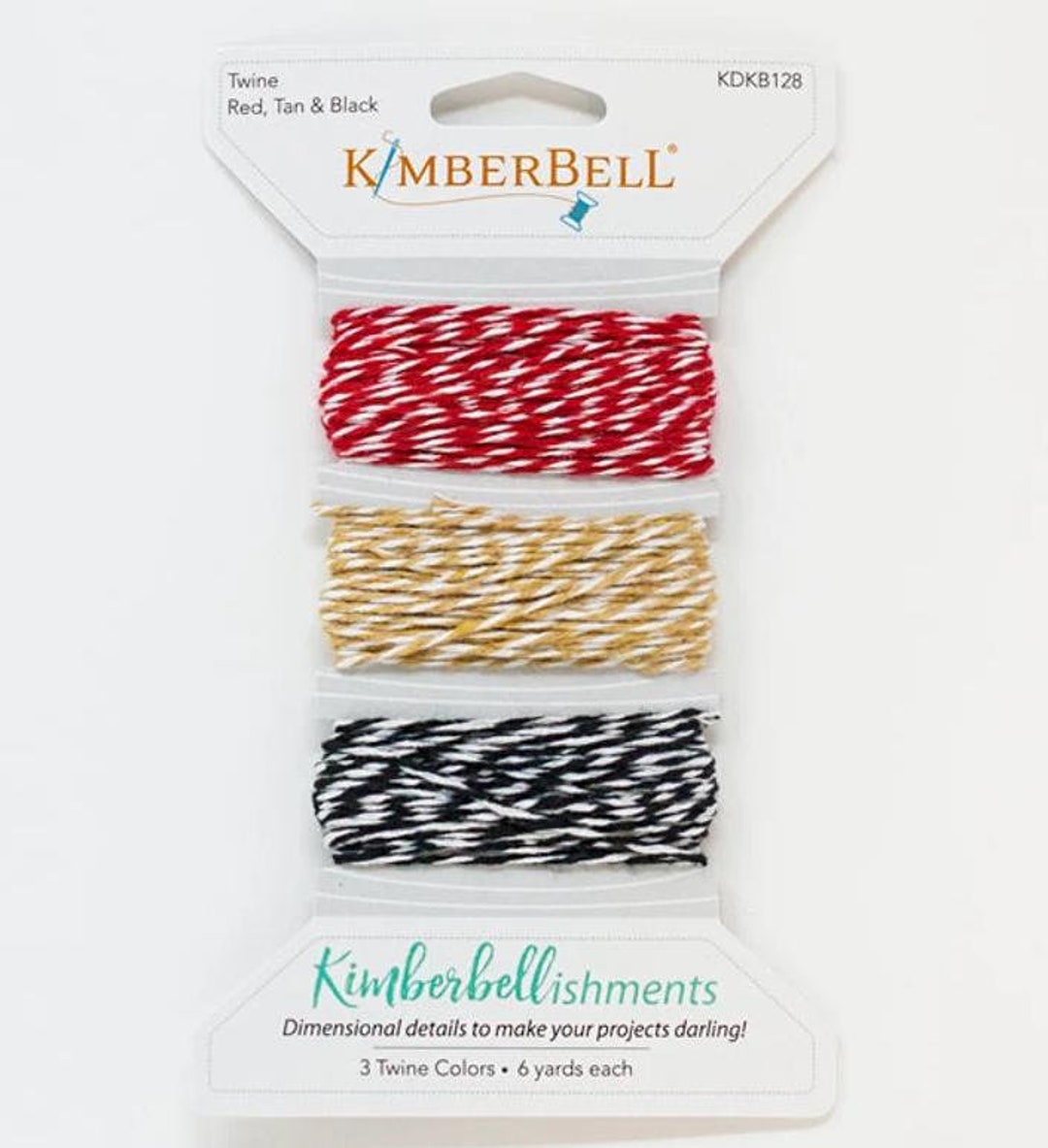 Twine Kimberbellishments by Kimberbell Designs 6 Yards of Each Color ...