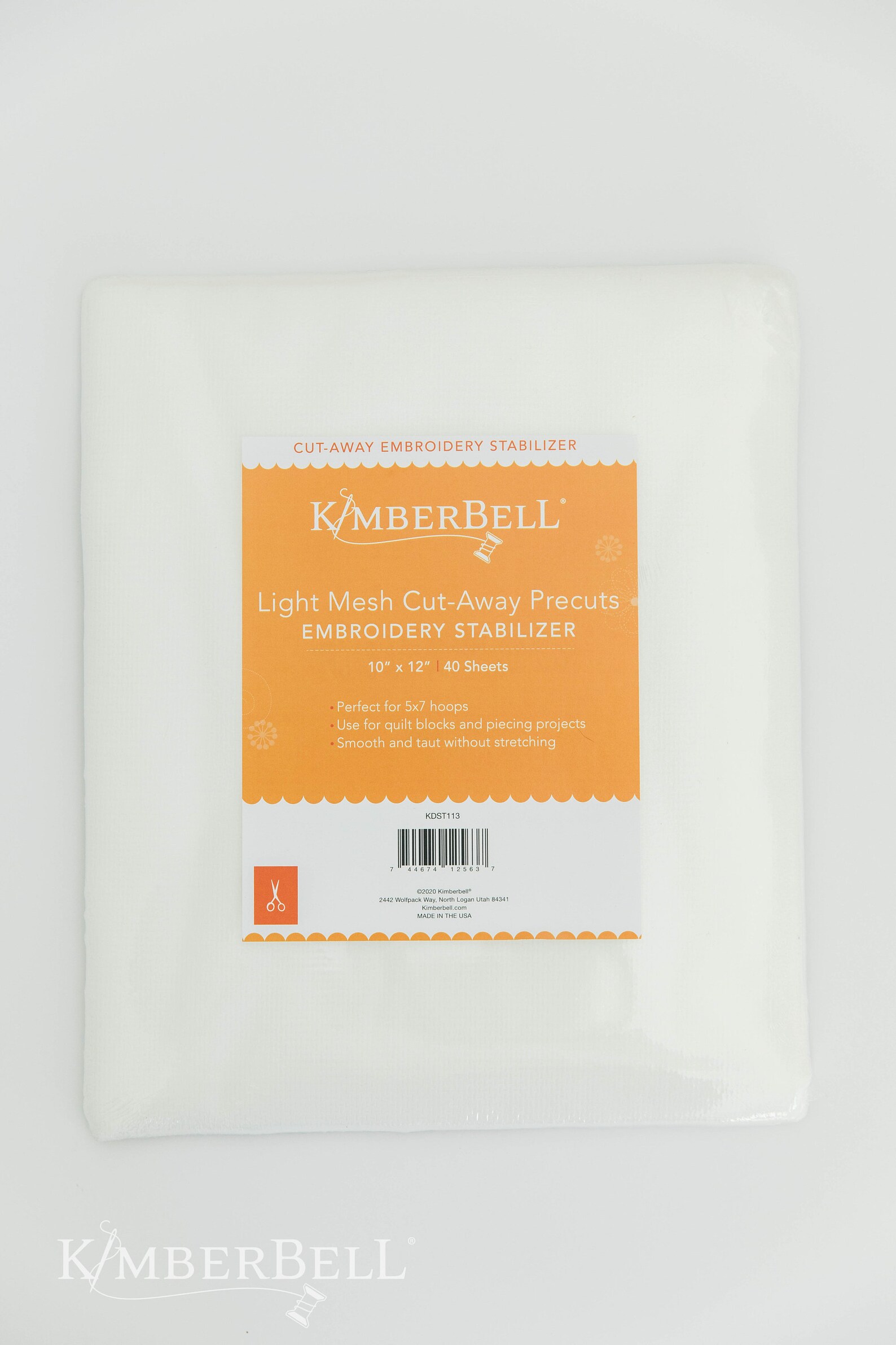 Light Mesh Cut-away Embroidery Stabilizer by Kimberbell - Etsy